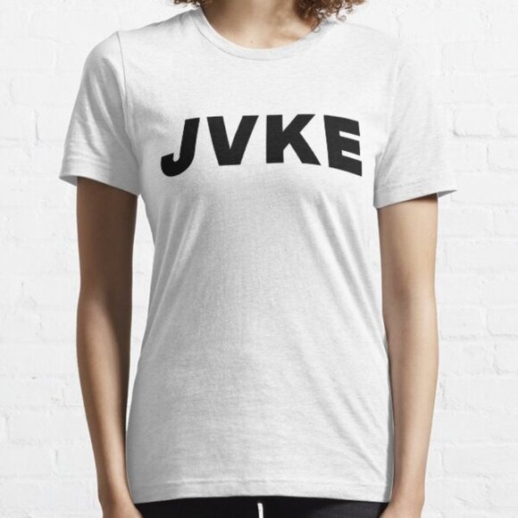 Gildan | Shirts | Jvke White Basic For Concert Tshirt | Poshmark